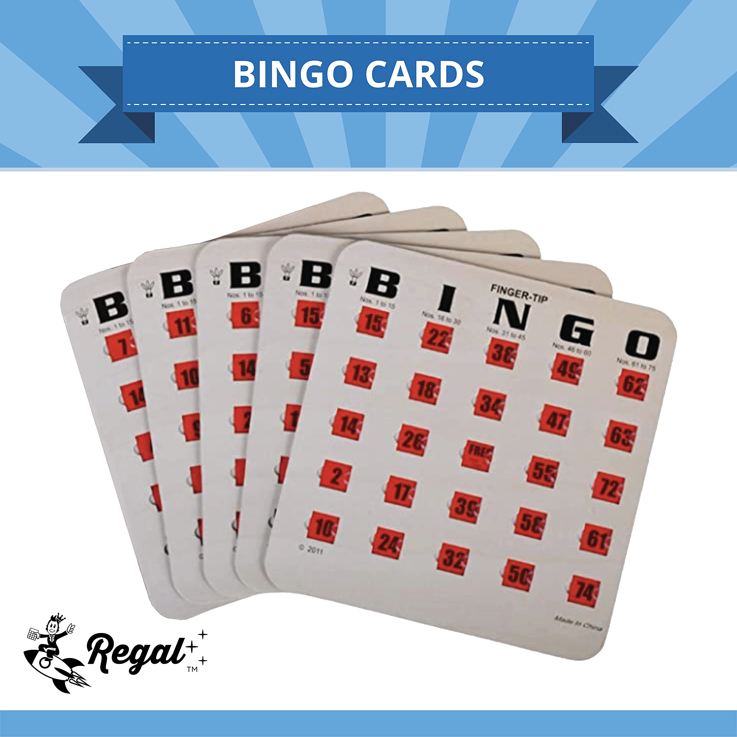 Regal Games Extra Thick 4-Ply Stitched Woodgrain Quick Clear Rapid ...