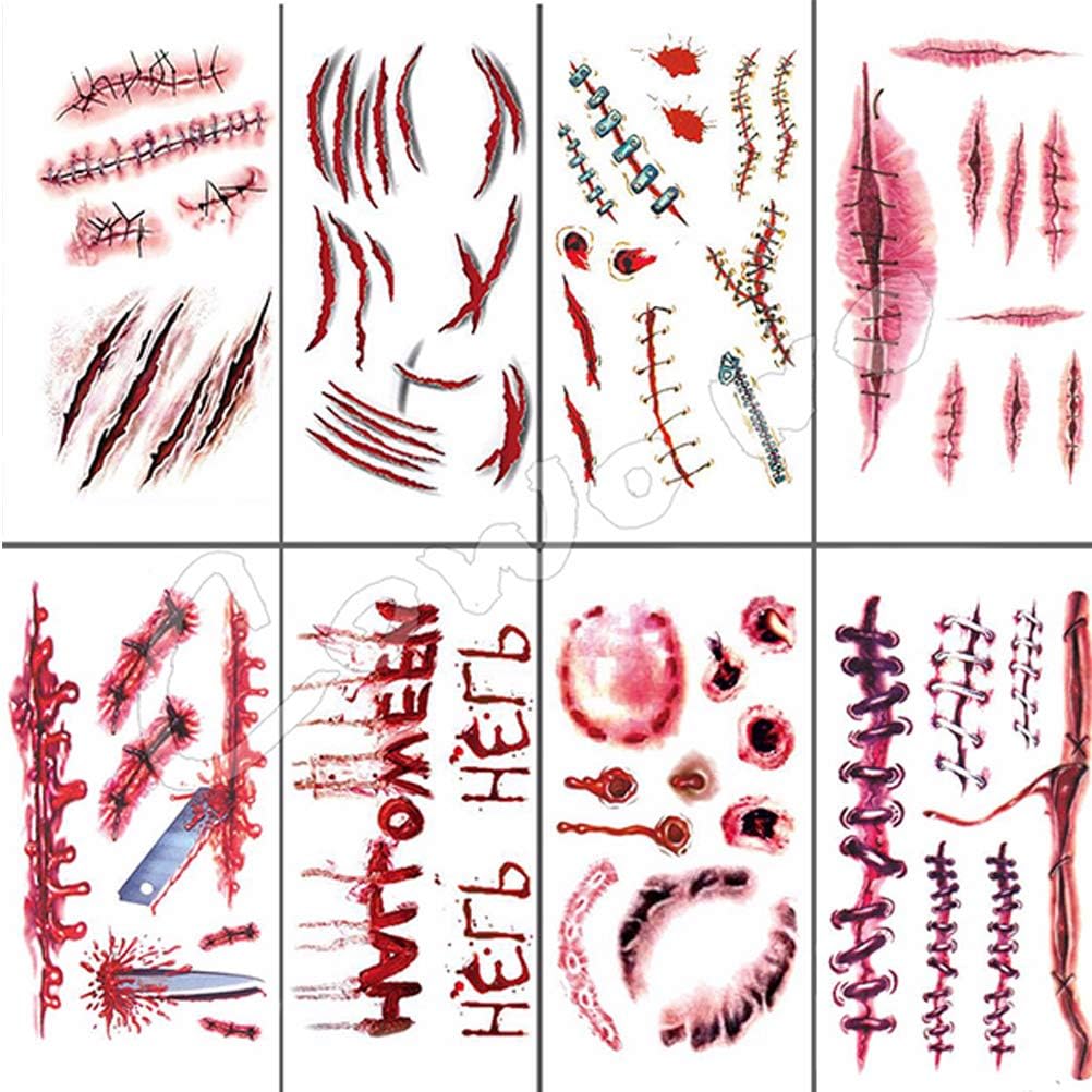 Amazon.com : Rebecca Tattoo Stickers Cosplay Costume Waterproof ...