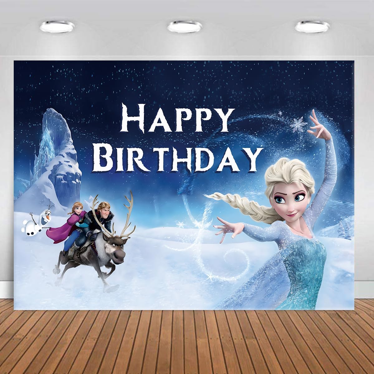 Amazon.com : 7x5 FT Frozen Photography Vinyl Photo Background for Girls ...