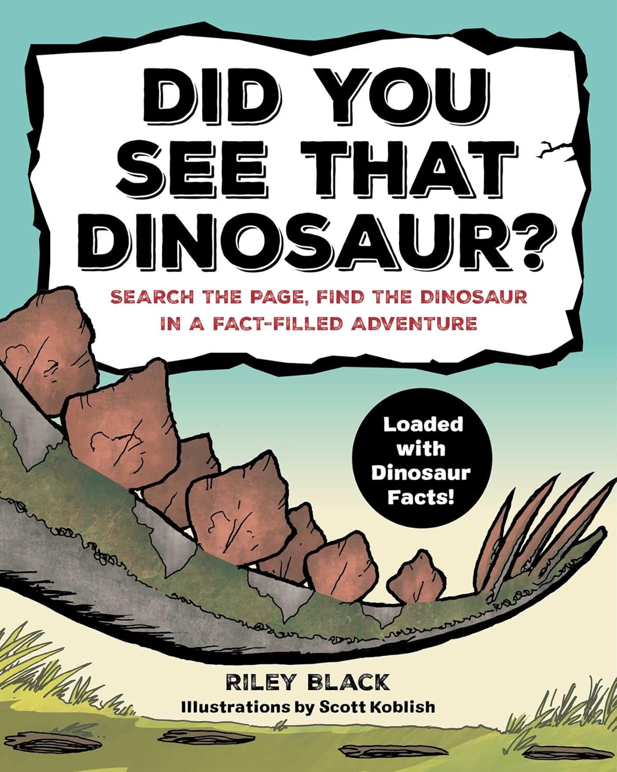 Did You See that Dinosaur?: Search the Page, Find the Dinosaur in a ...