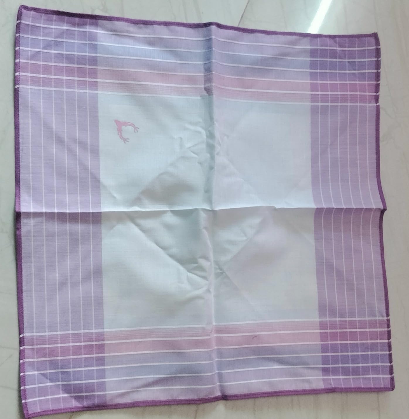 Allen Solly Women's Cotton Color Border Casual Style Handkerchief (Pack ...