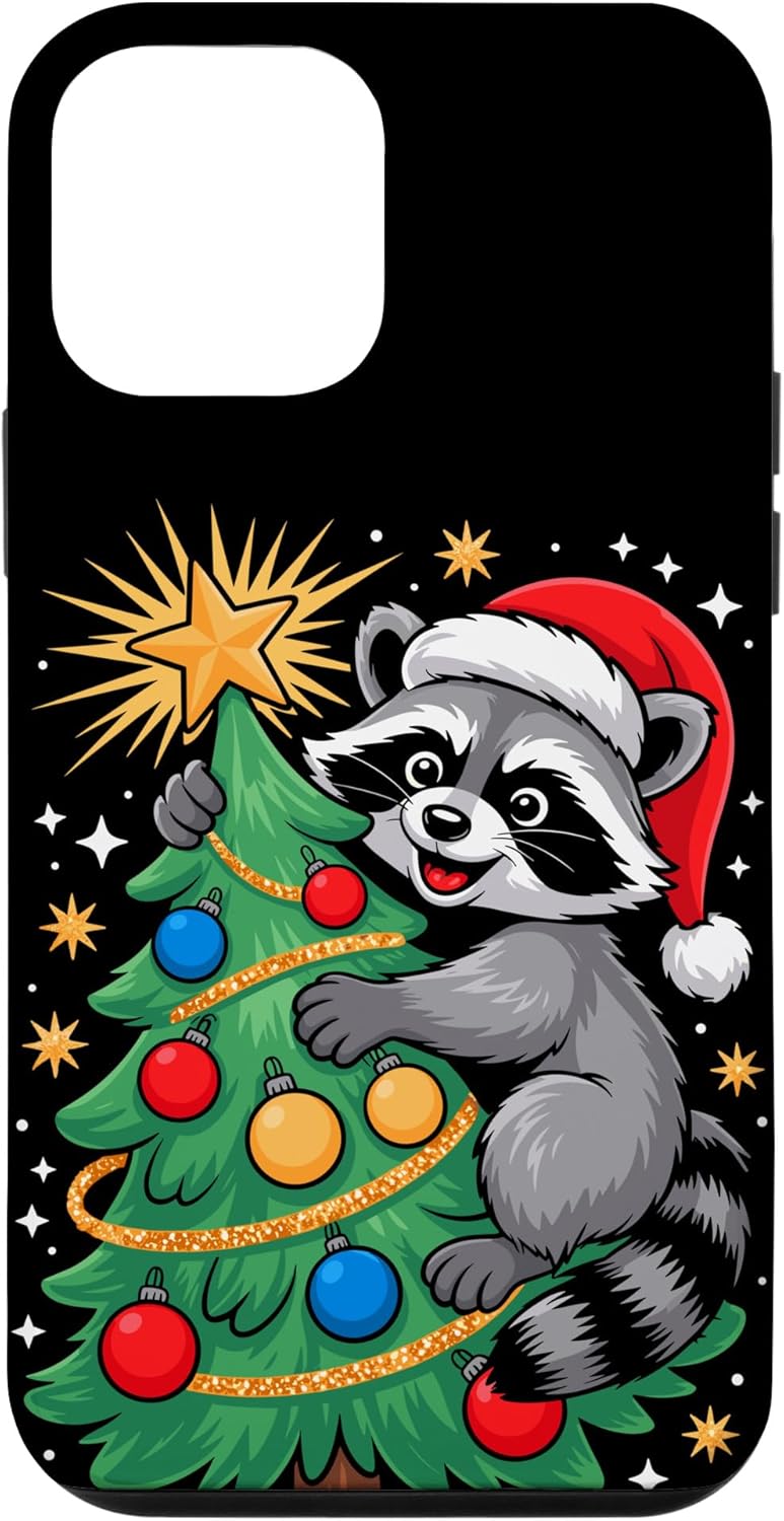 Sapin de Noël Raton Laveur Lunettes de Soleil Ratons Laveurs Coque pour ...