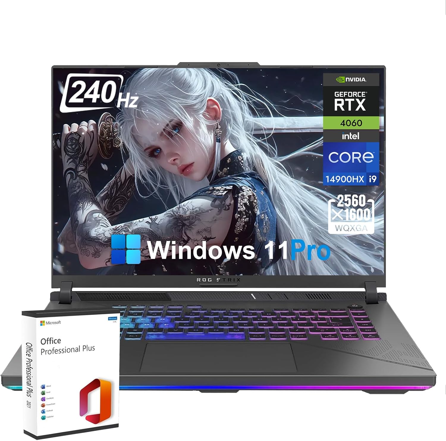 Amazon.com: ASUS ROG Strix G16 Gaming Laptop, Intel i9-14900HX, GeForce ...