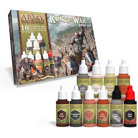 Amazon.com: The Army Painter 11 Nontoxic Miniature Paint Washes in ...