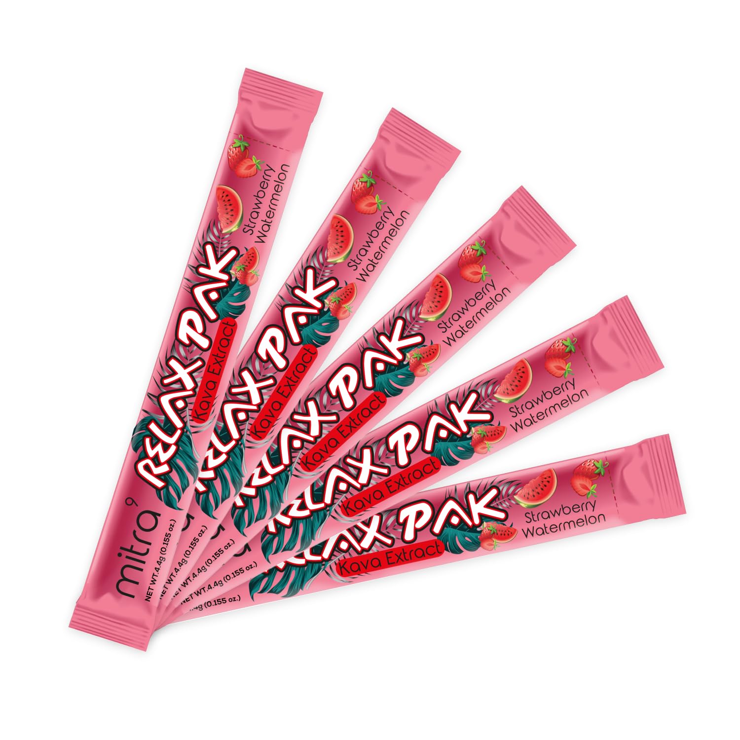 Amazon.com : MITRA-9 Kava Powder RelaxPak - Strawberry Watermelon Kava ...