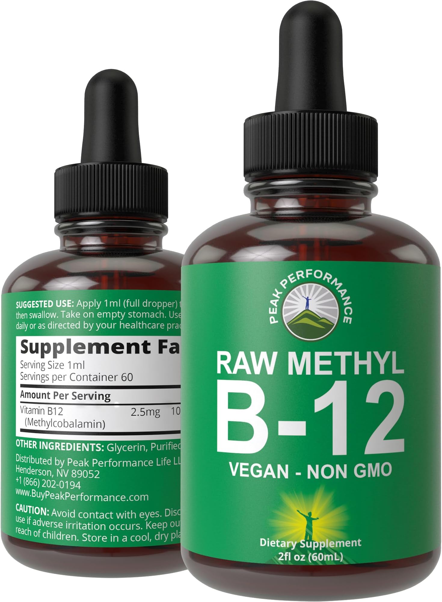 Amazon.com: Global Healing Vitamin B12 Tri-Blend, 5000 mcg Organic ...