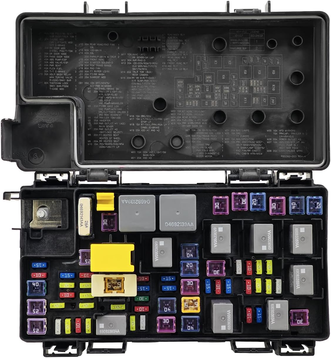 Censeanku TIPM Fuse Box Control Module Compatible with Jeep Grand ...