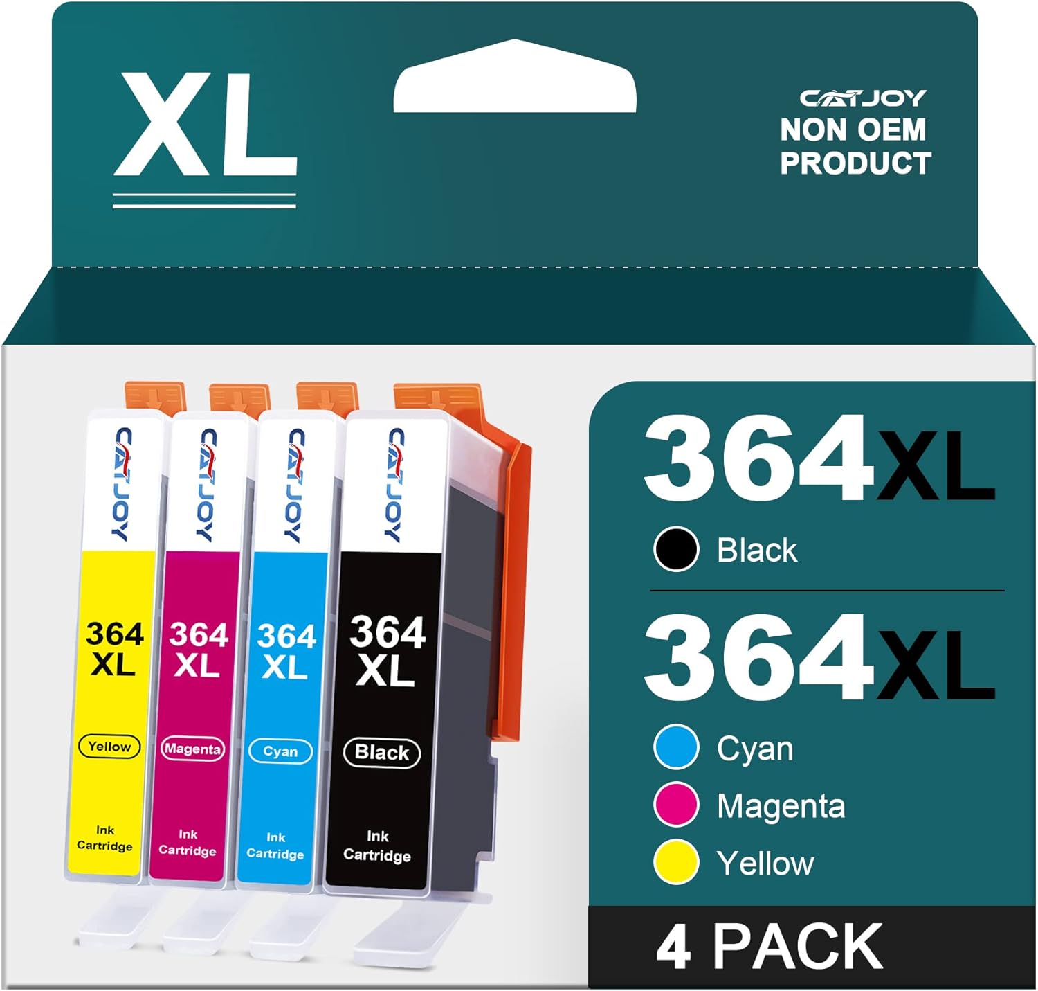 364XL Replacement for HP 364XL Ink Cartridges High Yield Compatible ...