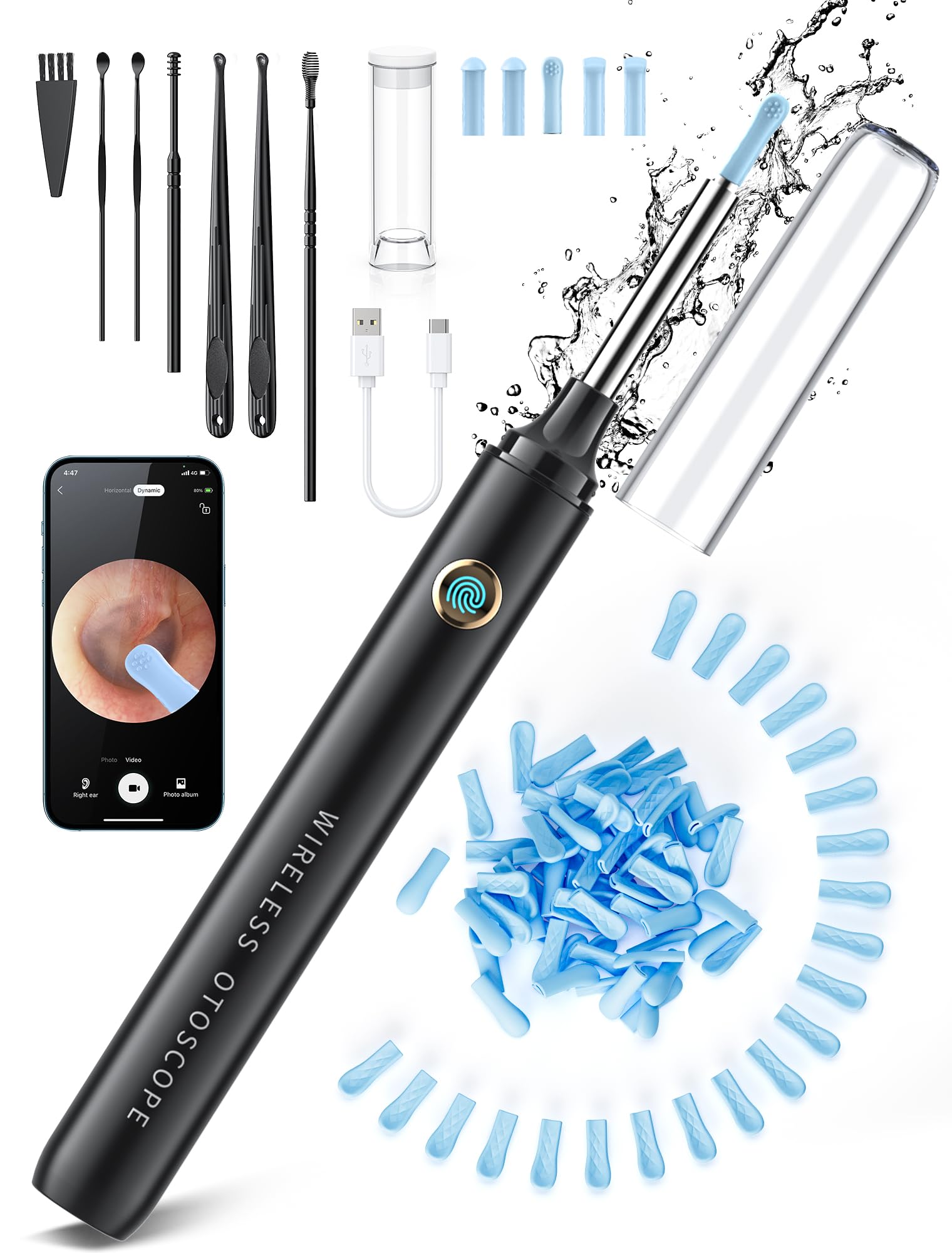 Amazon.com: Ear Wax Removal Tool Camera - Ear Cleaner with 1080P HD ...