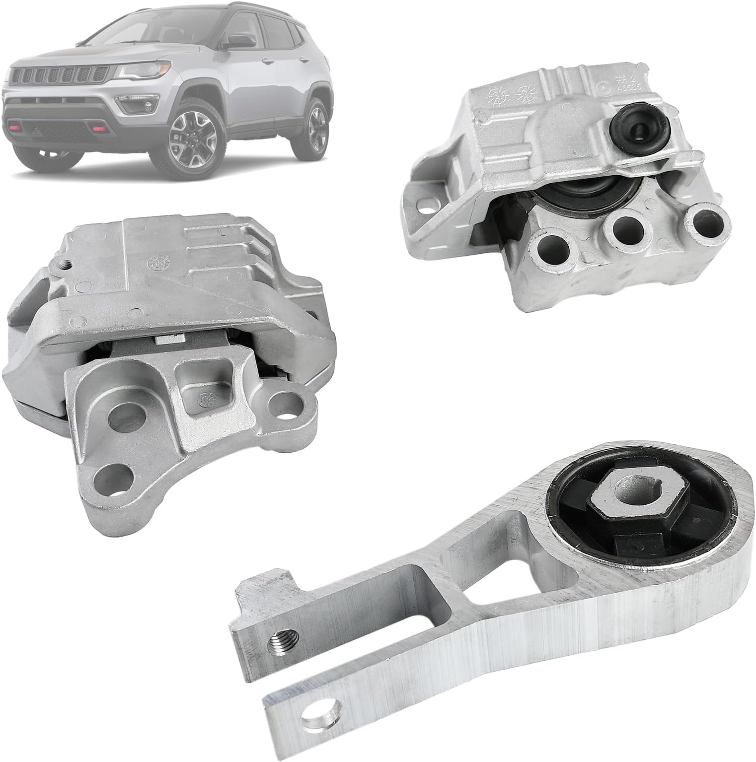 Amazon.com: OMNI5 K3506 Engine Motor & Transmission Mount Kit 3pc Compatible with Fits 2018-2022 ...