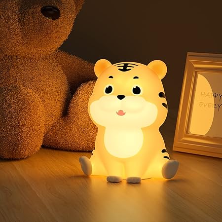 Amazon.com : JADENS Cute Night Light for Kids – Paint Free Silicone ...
