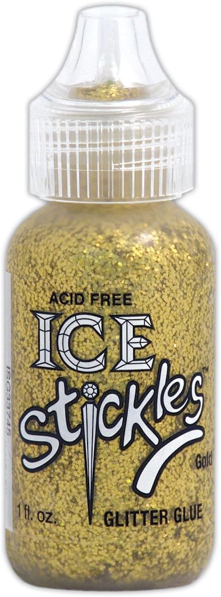Ice Stickles Ranger Industries Glitter Glues, Gold : Amazon.co.uk: Home ...