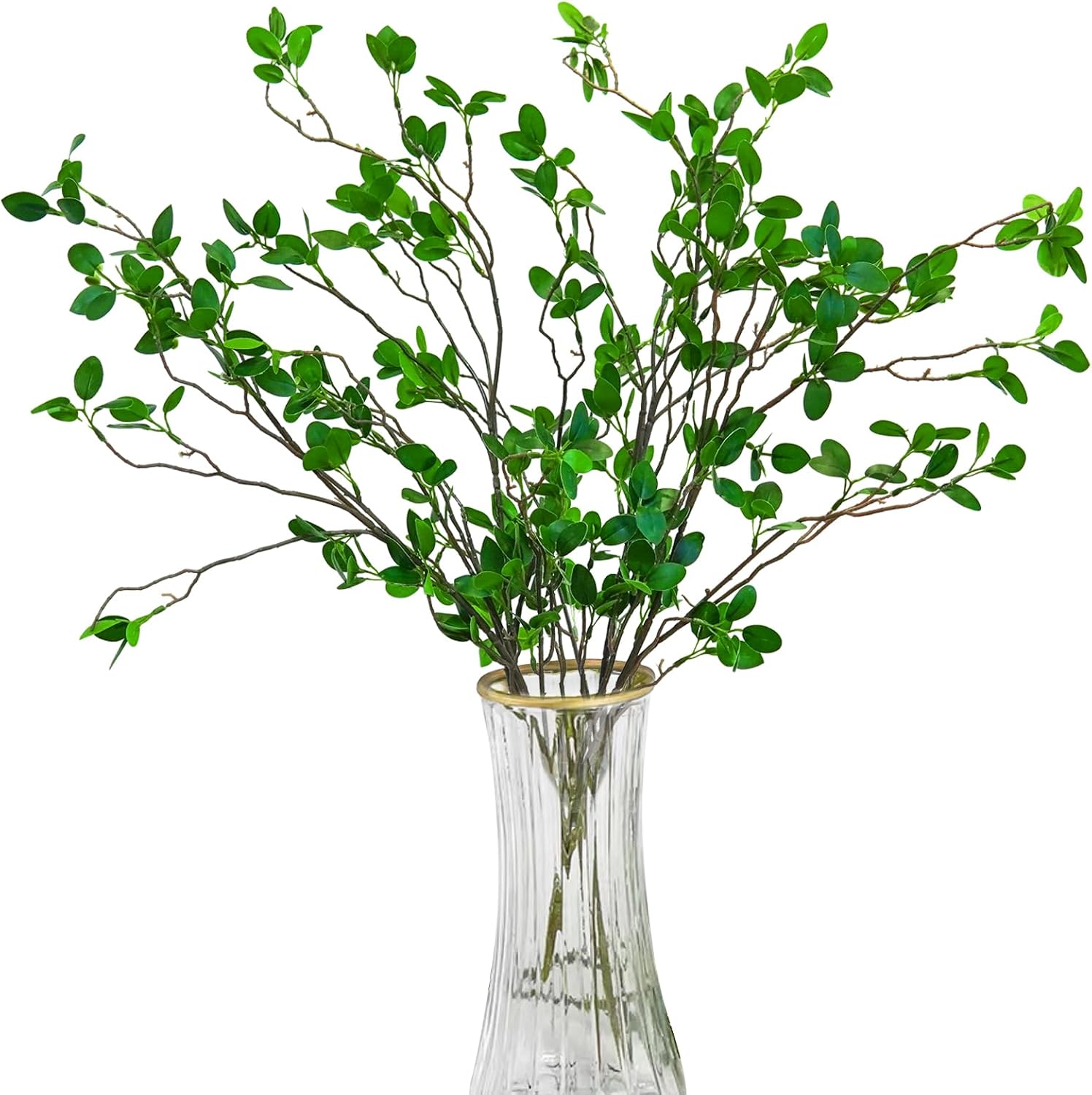 Amazon.com: Kainonnan 43’’ Ficus Branches 4Pcs Long Stem Artificial ...
