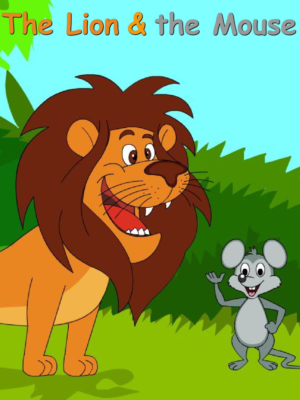 Lion And The Mouse Clipart