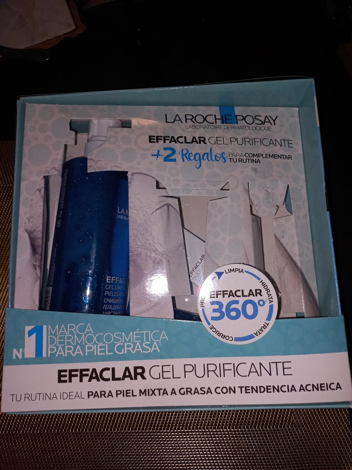 Kit Effaclar Gel limpieza para piel grasa y/o con tendencia al acné ...