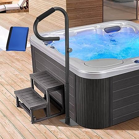 Amazon.com: KUAFU 57 inch Hot Tub Handrail Spa Safety Rail Hot Tub Hand ...