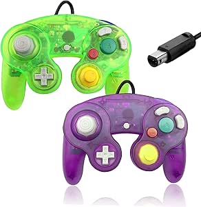 Amazon.com: FIOTOK Gamecube Controller, Classic Wired Controller for ...
