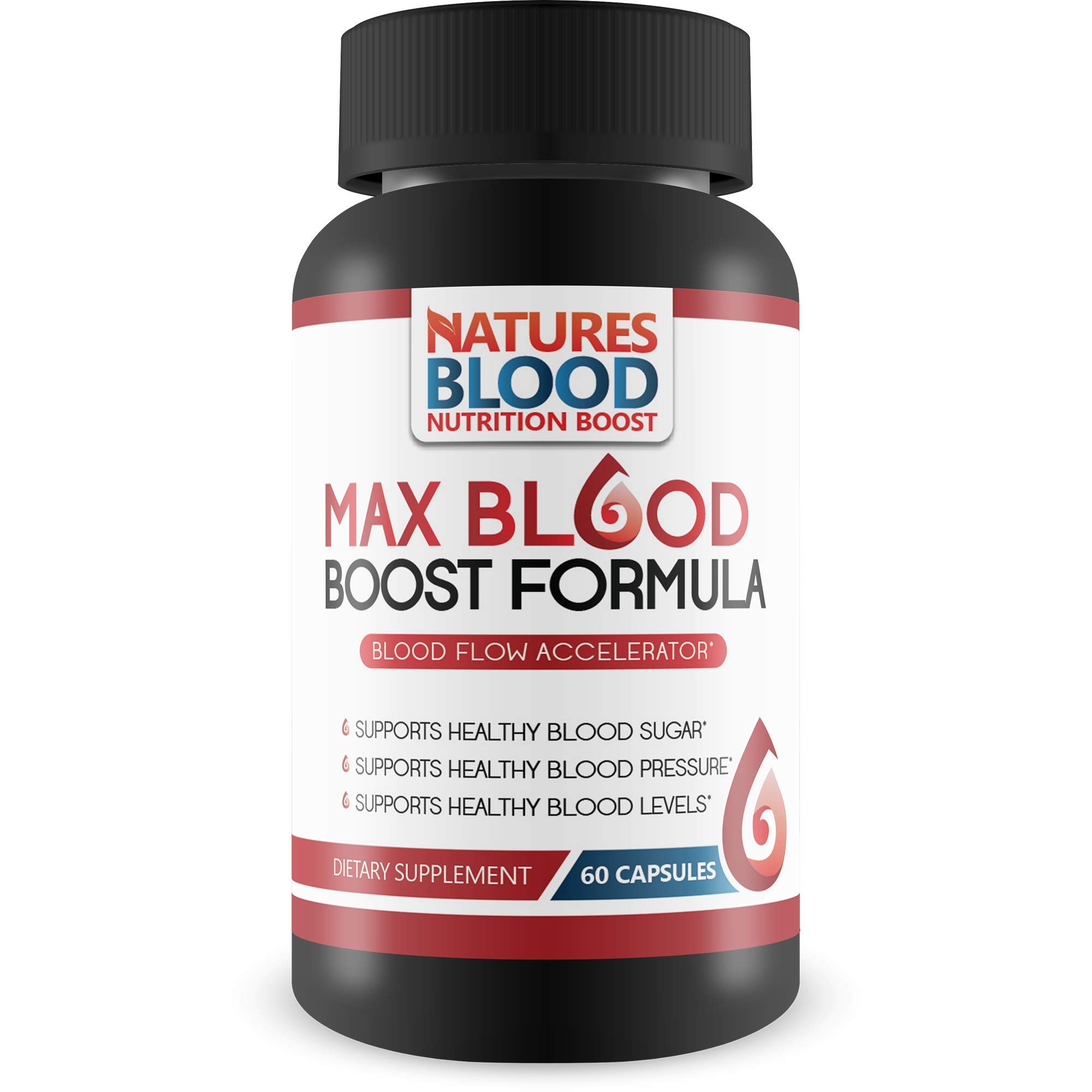 Max Blood Boost Formula Blood Flow Accelerator Supports Healthy Blood ...