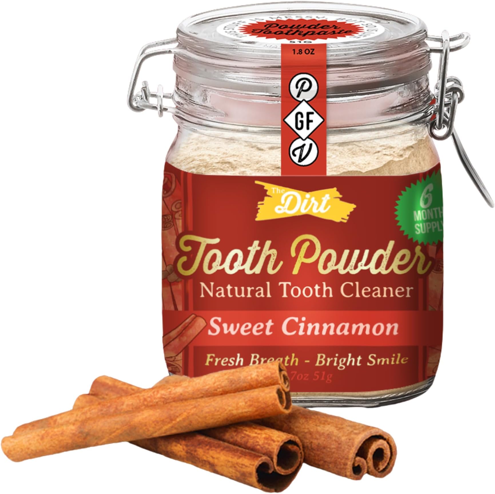 Amazon.com: The Dirt - Tooth Powder, Herbs, Essential Oils & Bentonite ...