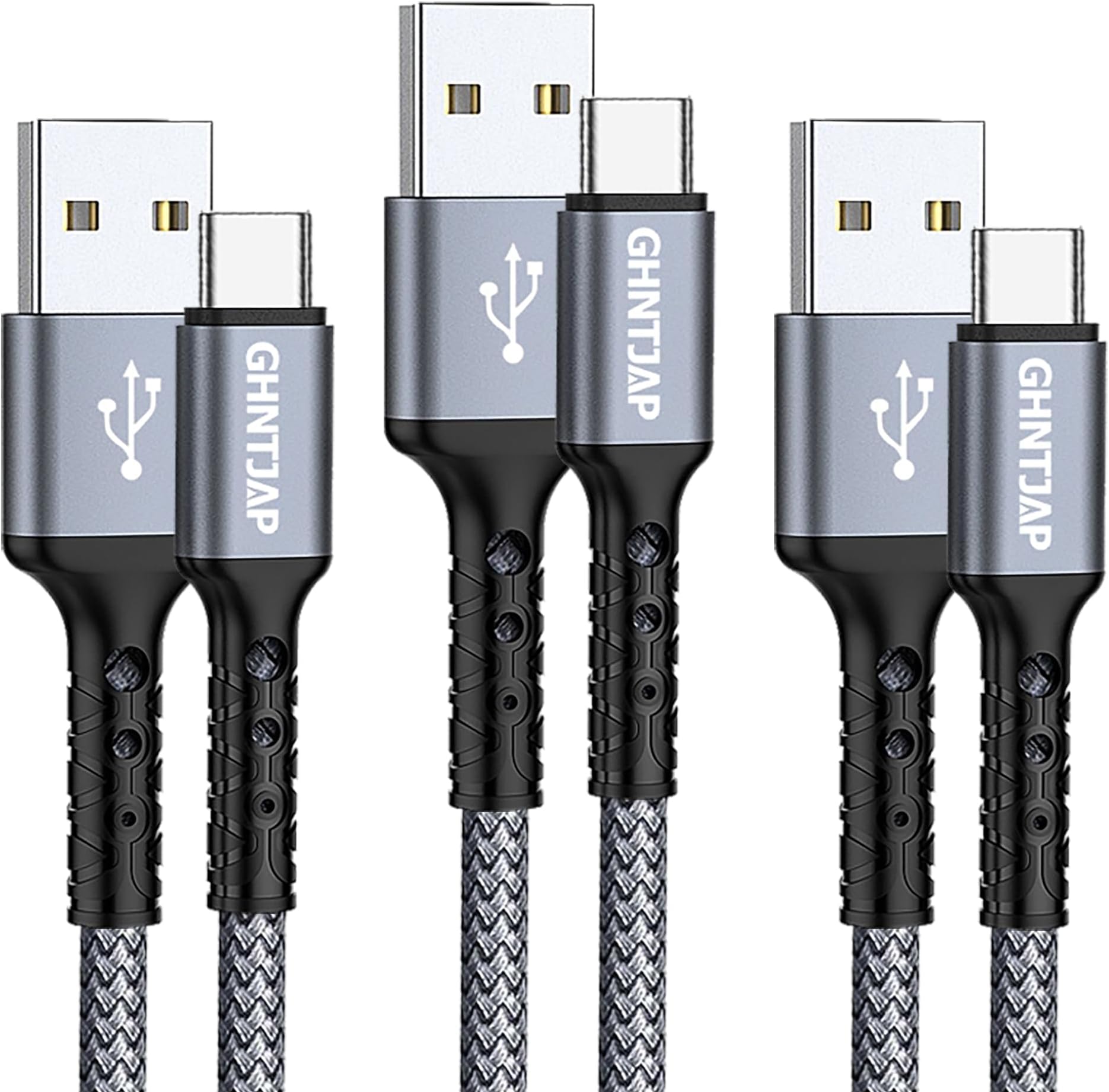 GHNTJAP USB to USB C Cable 1M,3 Pack,USB A to USB C Charger Cord,USB ...