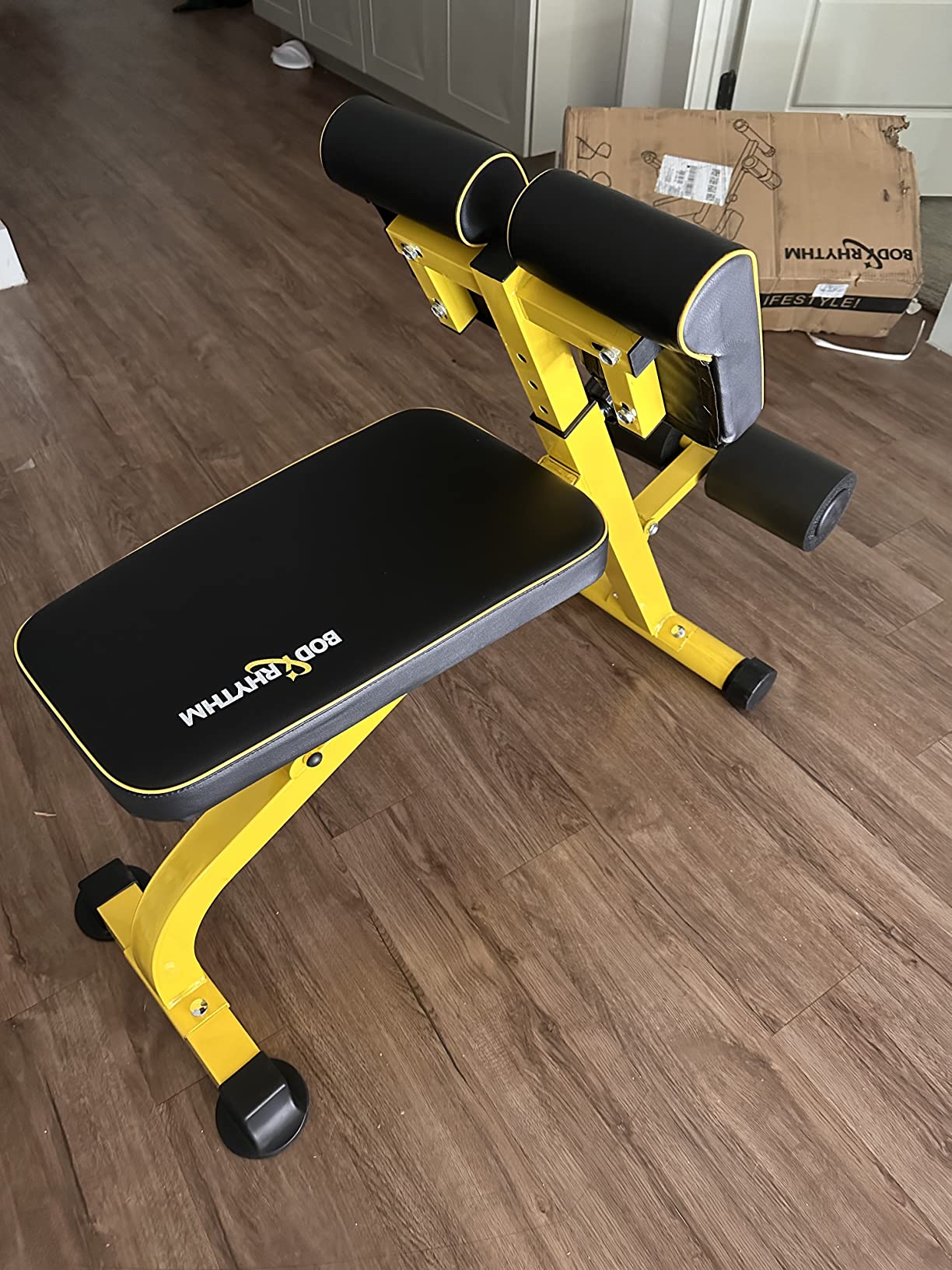 $18/mo - Finance BODYRHYTHM Compact Adjustable Weight Bench for Full ...