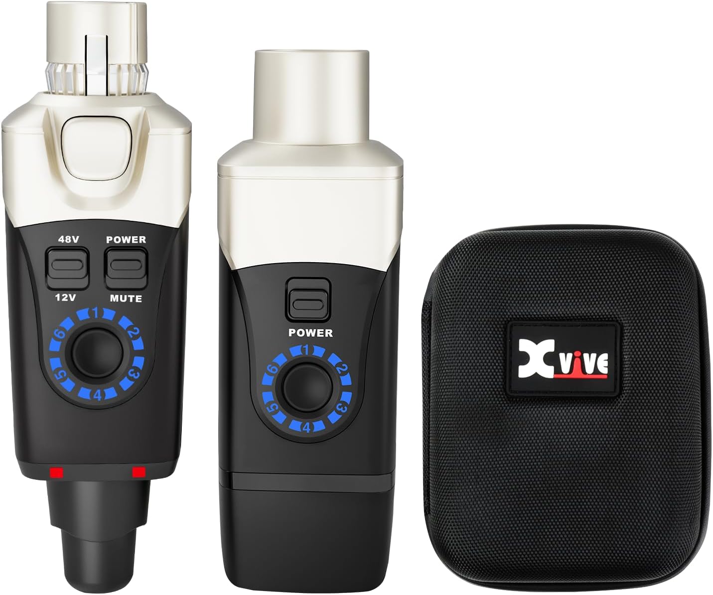Amazon.com: Xvive U3C XLR Plug-on Wireless System and Case Bundle ...