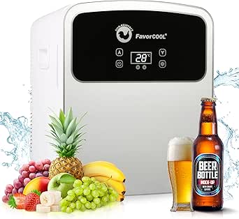 Amazon.com: FavorCOOL 13.5L Compact Refrigerator, Single Door Mini ...