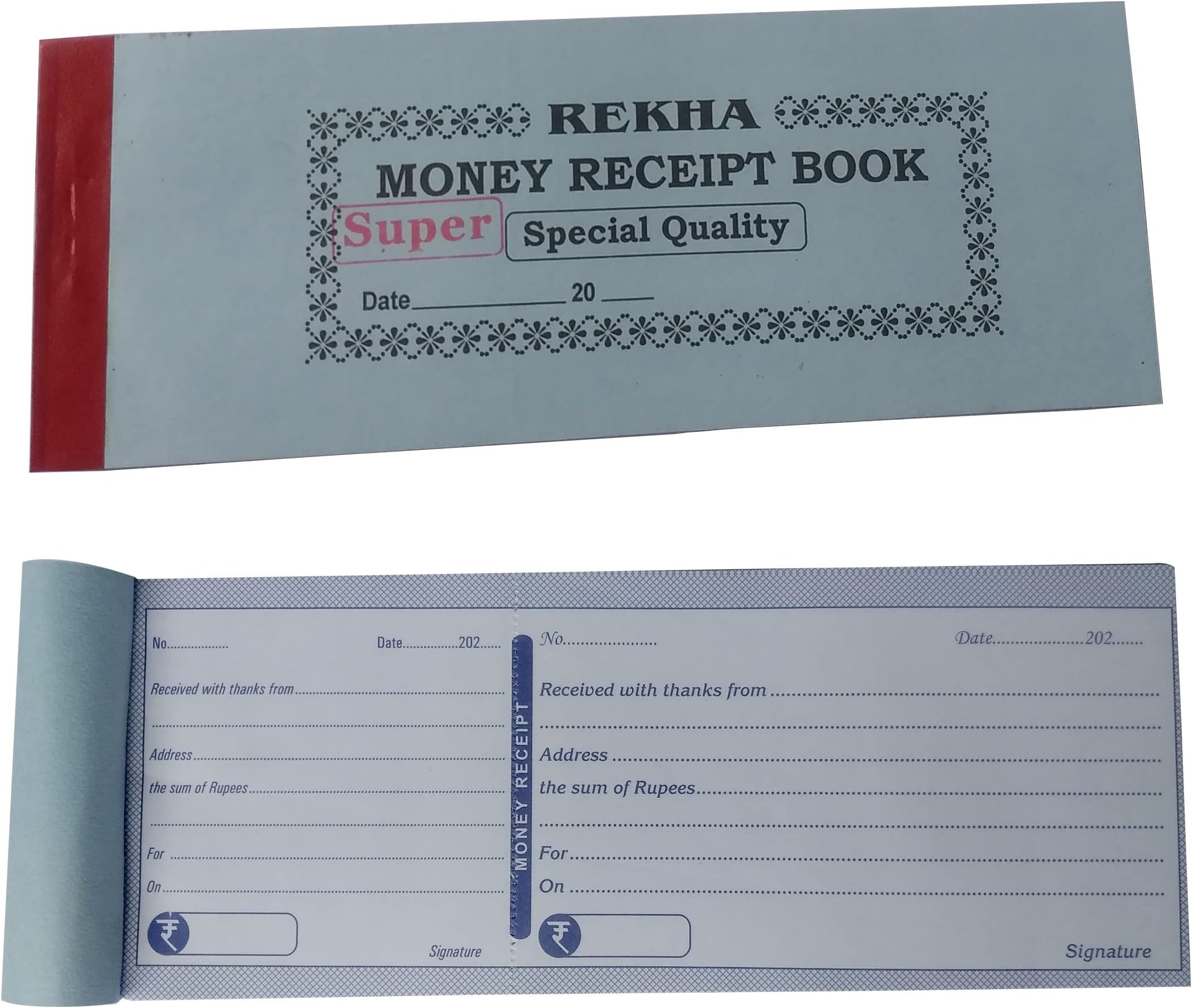 Money Receipt Book 80 (Pages Pack of 2) : Amazon.in: Office Products