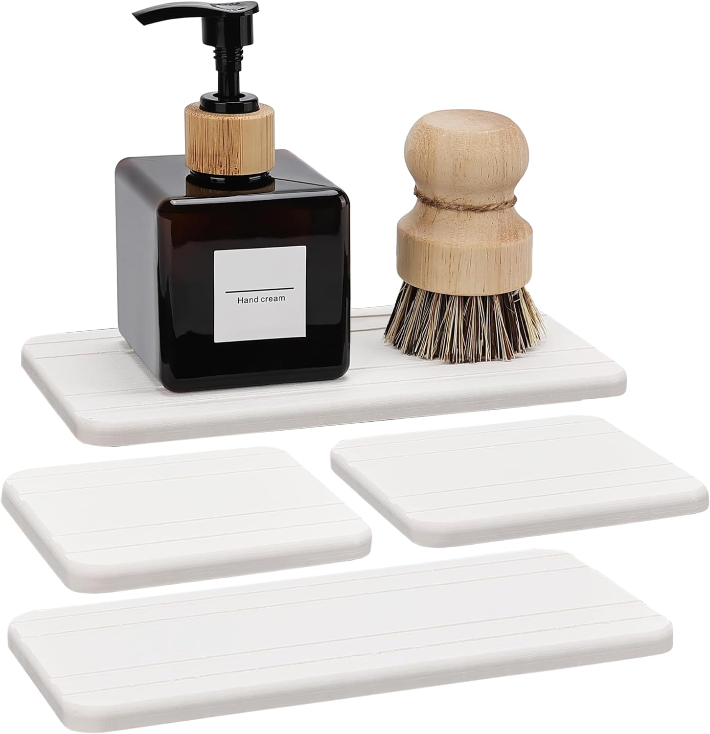 Amazon.com: evory Set of 4 Water Absorbent Diatomite Tray, Kitchen Soap ...