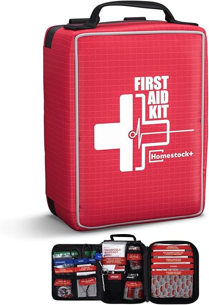 Amazon.com: First Aid Kit, Upgrade Trauma First Aid Kit with Labelled ...