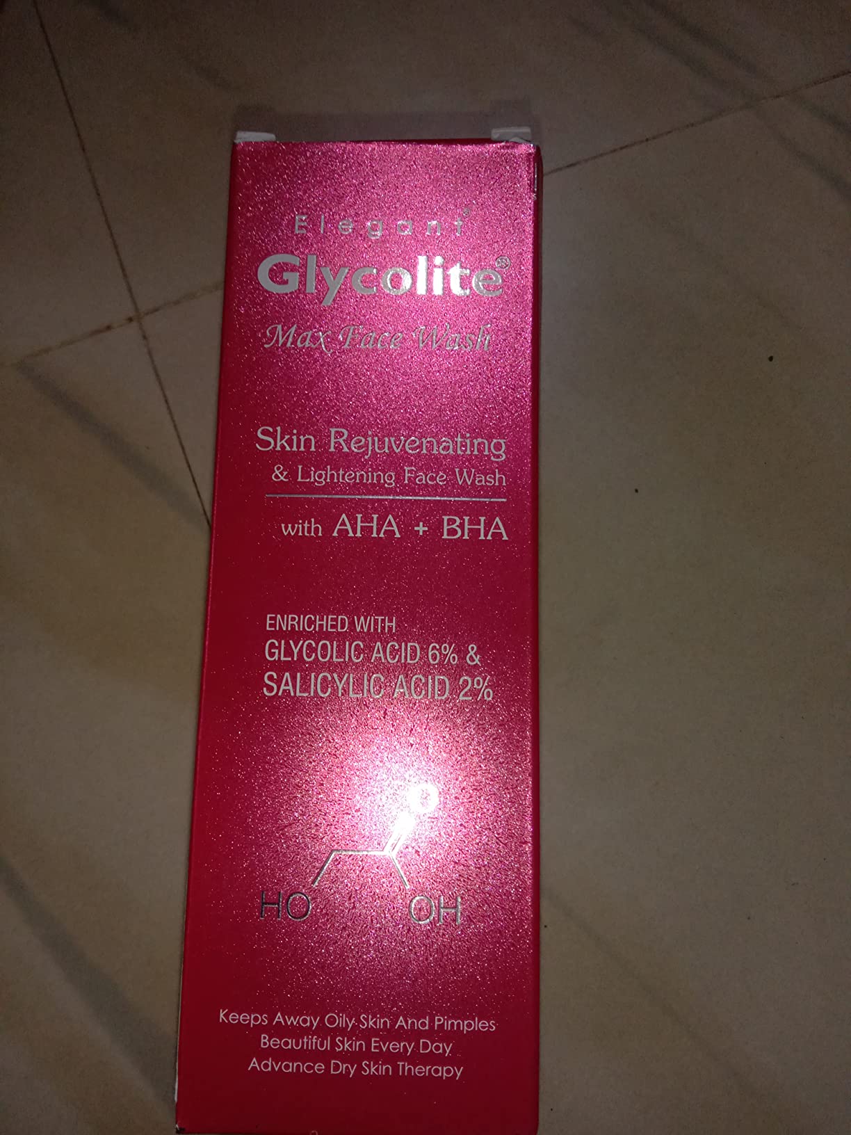 Glycolite Max Foaming Facewash 60ml With Glycolic Acid 6% : Amazon.in ...