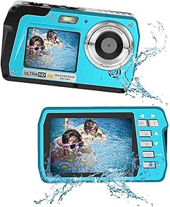 Amazon.com : 4K Underwater Camera, Full HD 4K&48MP Compact Floatable ...