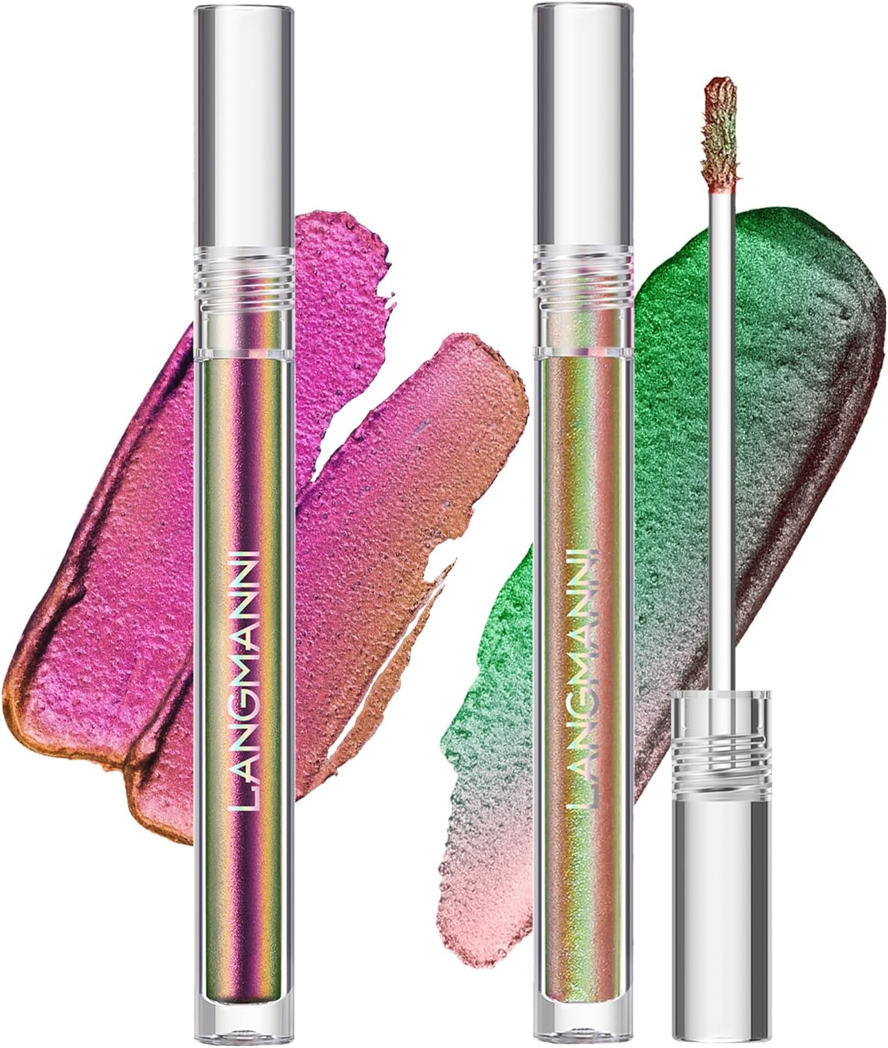 Amazon.com : Jolilab Metallic Liquid Chameleon Eyeshadow, Multi ...
