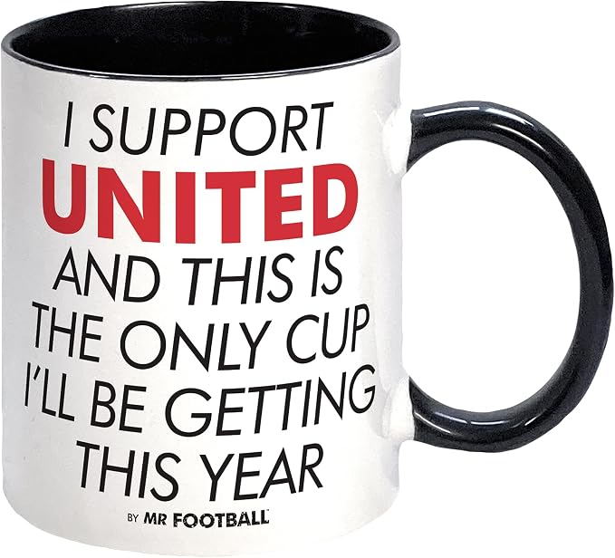 Bomblighters Ceramic I Support Manchester United and This is only Cup ...