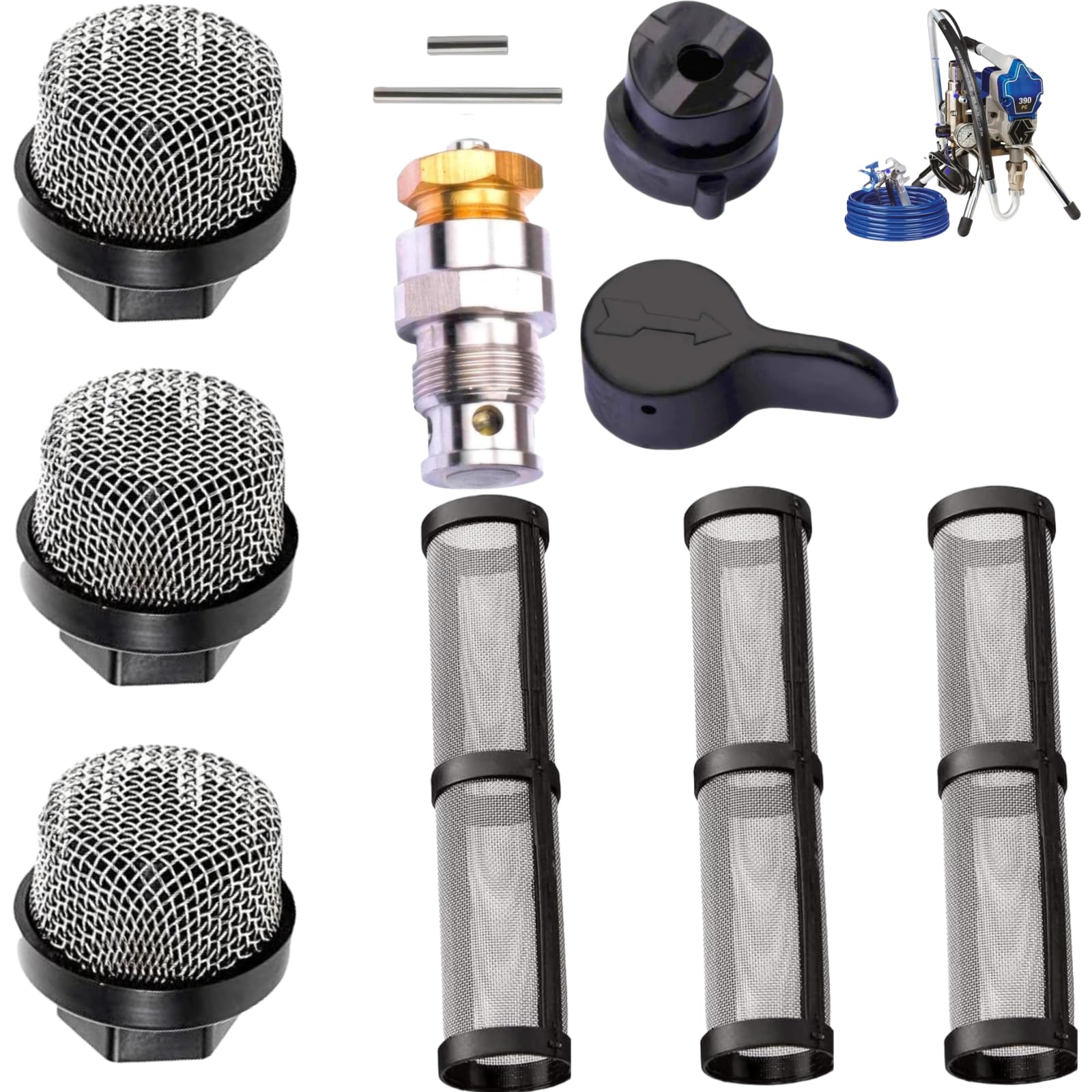 Amazon.com : 246385 246384 Filter Set and 235014 Prime Spray Valve ...