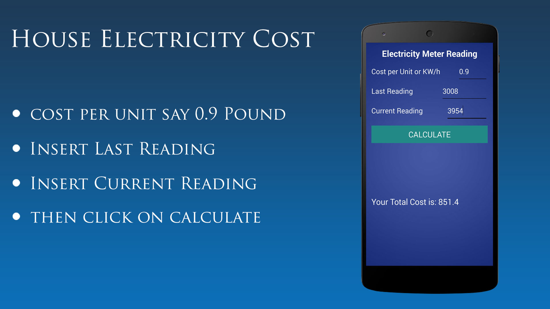 Electricity Bill Calculator - App on Amazon Appstore