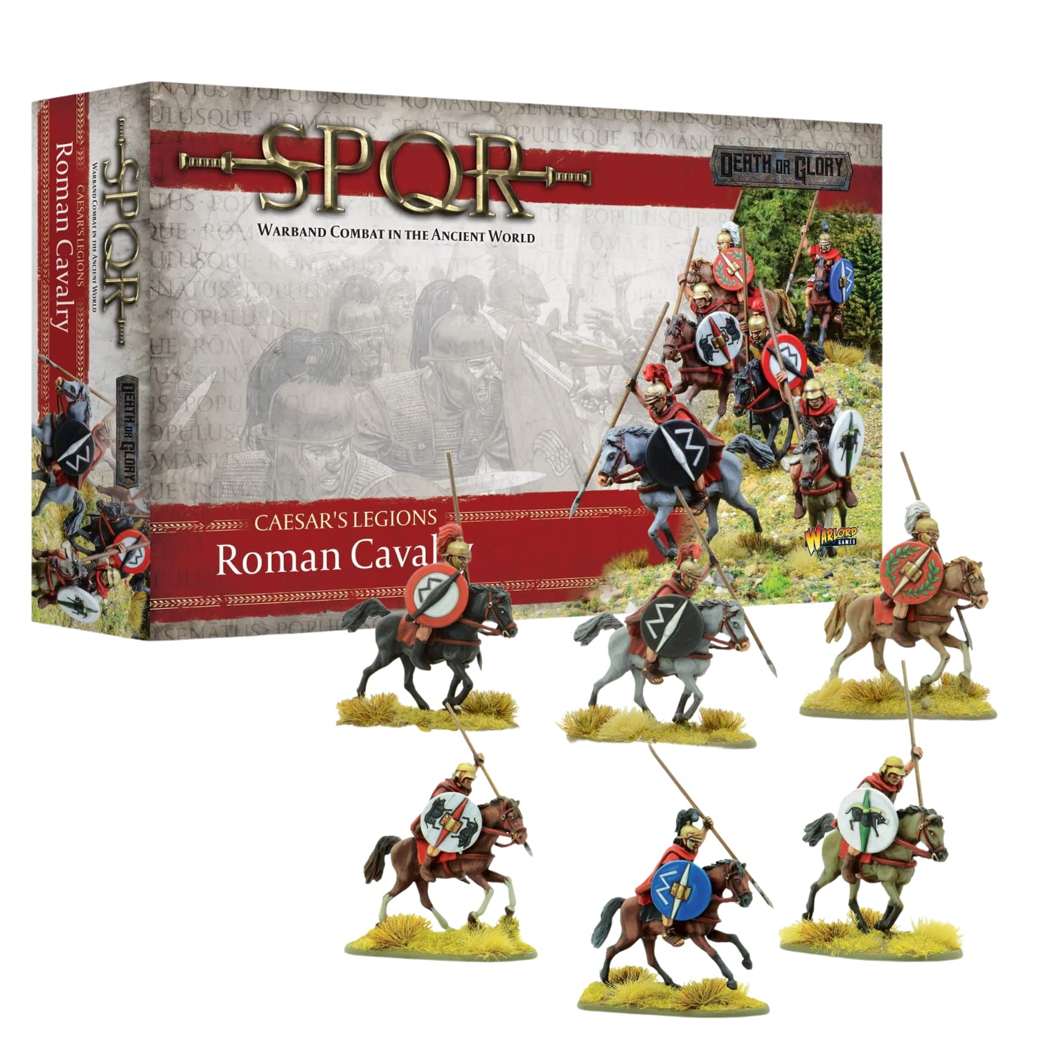 Buy Wargames Delivered SPQR - Caesar's Legions - Cavalry. 28mm Base ...