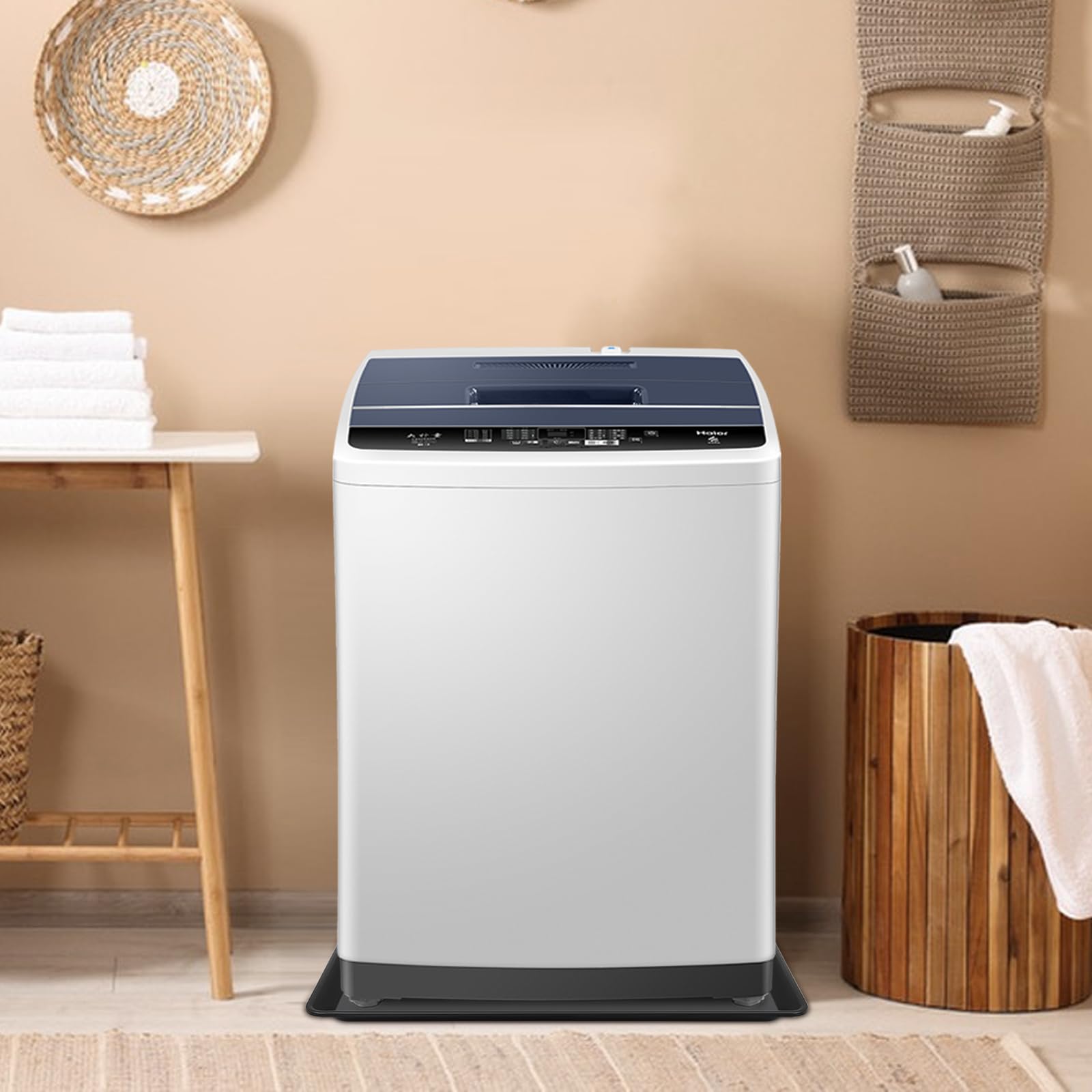 2 Pack Mini Fridge Tray with Raised Edge, Prevent Water Leakage and ...