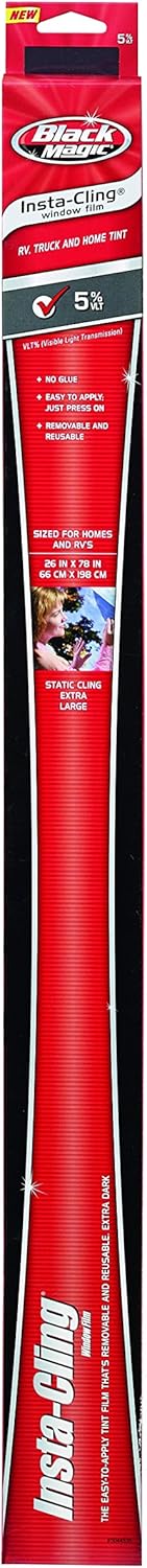 Amazon.com: Auto Expressions Black Magic 5044535 Insta Cling Film ...