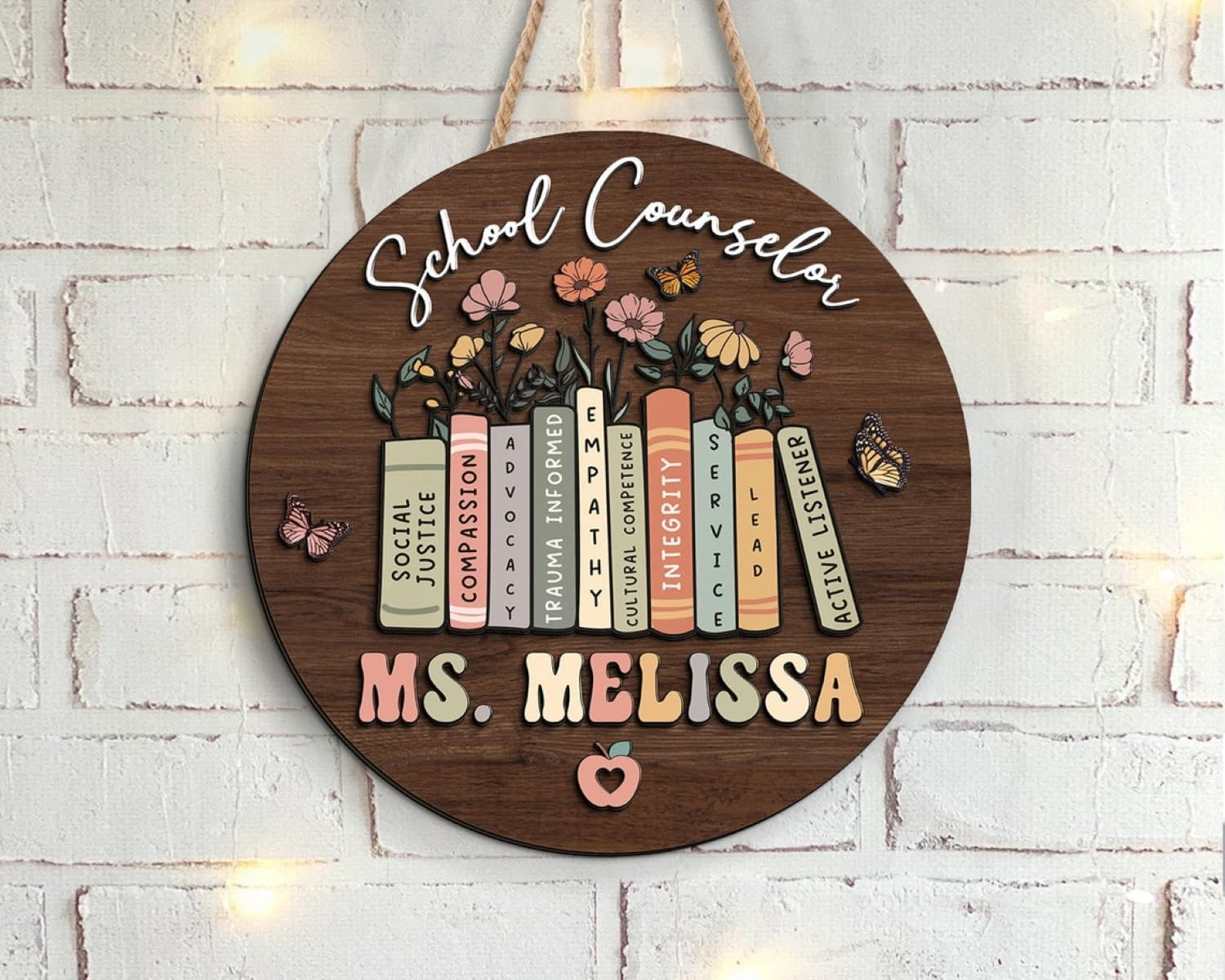 Amazon.com: Cresht Custom School Counselor Office Sign Mental Health ...
