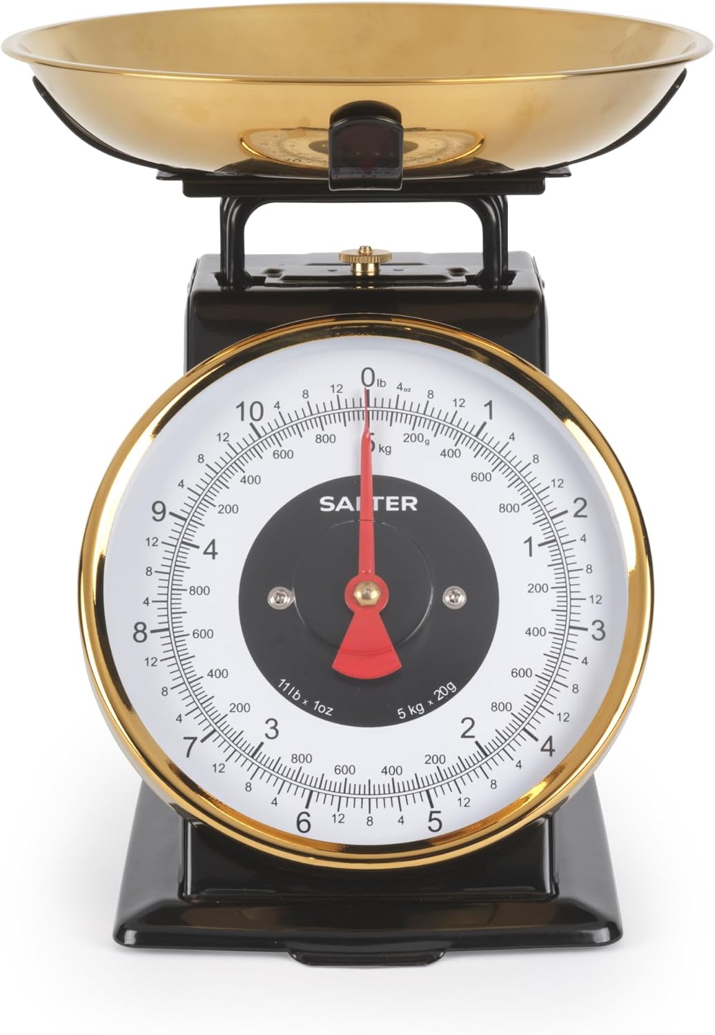 Salter Timeless Kitchen Scale - Mechanical Baking Scale, 5kg/11lbs, 1 ...