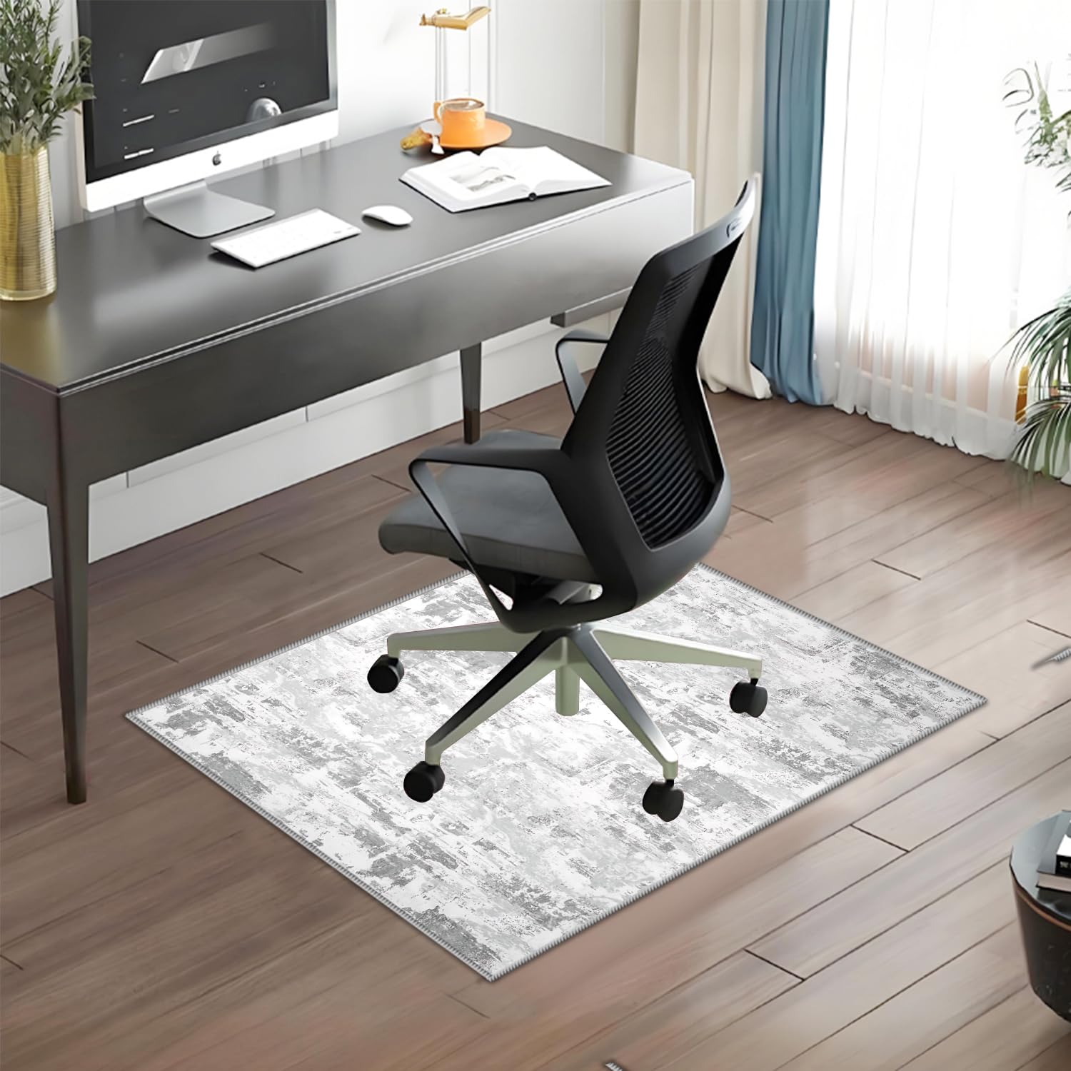 Amazon.com : WTHYGB Office Chair Mat for Hardwood Floor Abstract ...