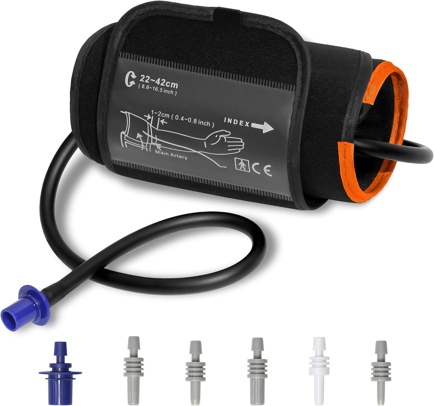 Amazon.com: Pre-Formed Blood Pressure Replacement Cuff, Quick Wrap for ...