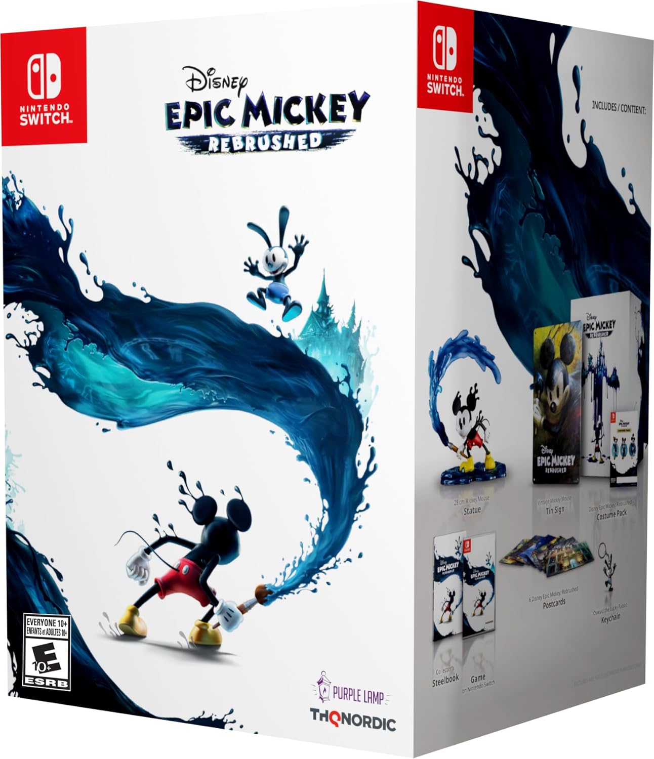 Amazon.com: Disney Epic Mickey: Rebrushed Collector's Edition ...