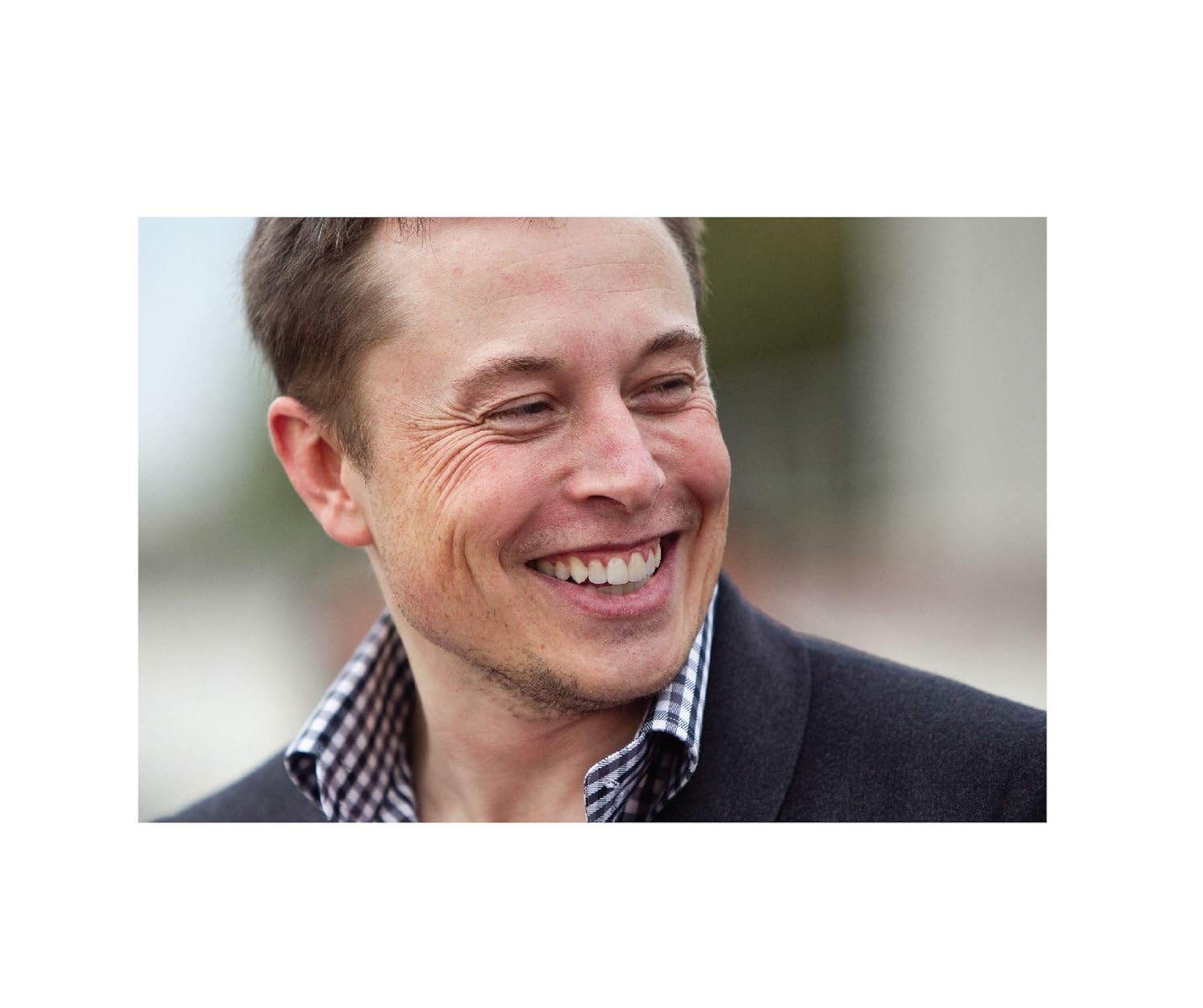 SIGN EVER Smiling Elon Musk Motivational And Inspirational Posters Home ...