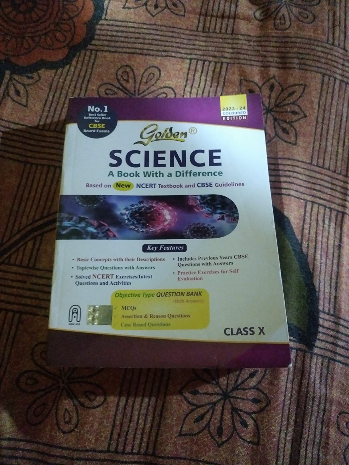 Golden Science Study Material for Class-10 Based on NCERT
