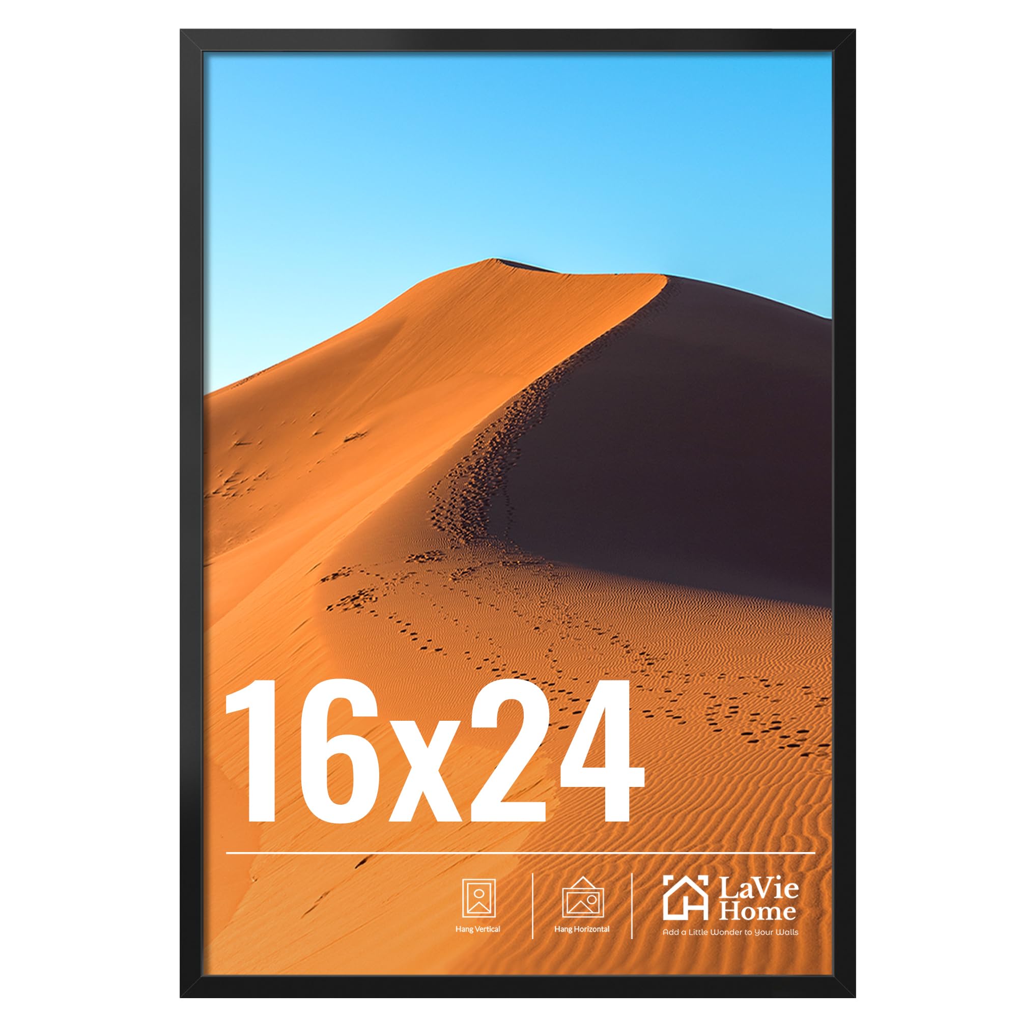 Amazon.com - LaVie Home 16x24 Picture Frame for Wall Display, 16x24 ...