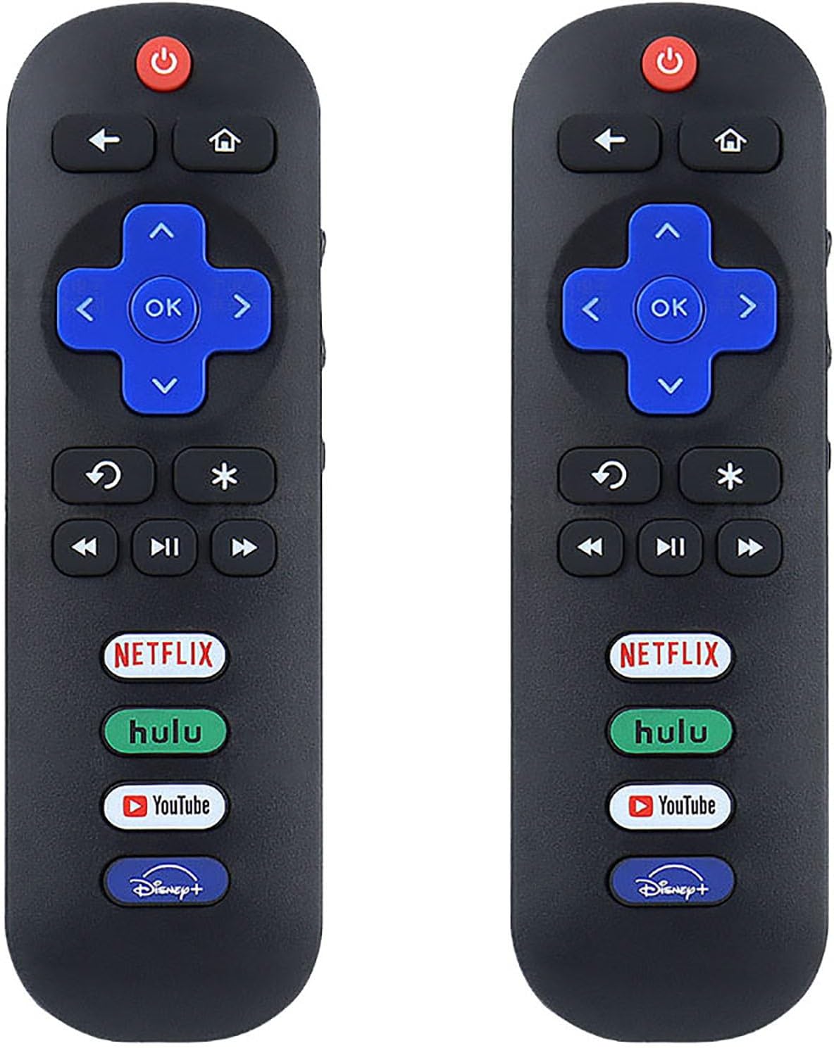Amazon.com: 【2 Pack 】 Replacement Remote Control for Roku TV ...
