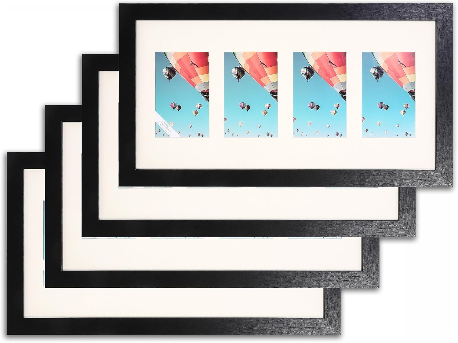 Amazon.com - The Display Guys - Black Wooden Minimalist Picture Frames ...