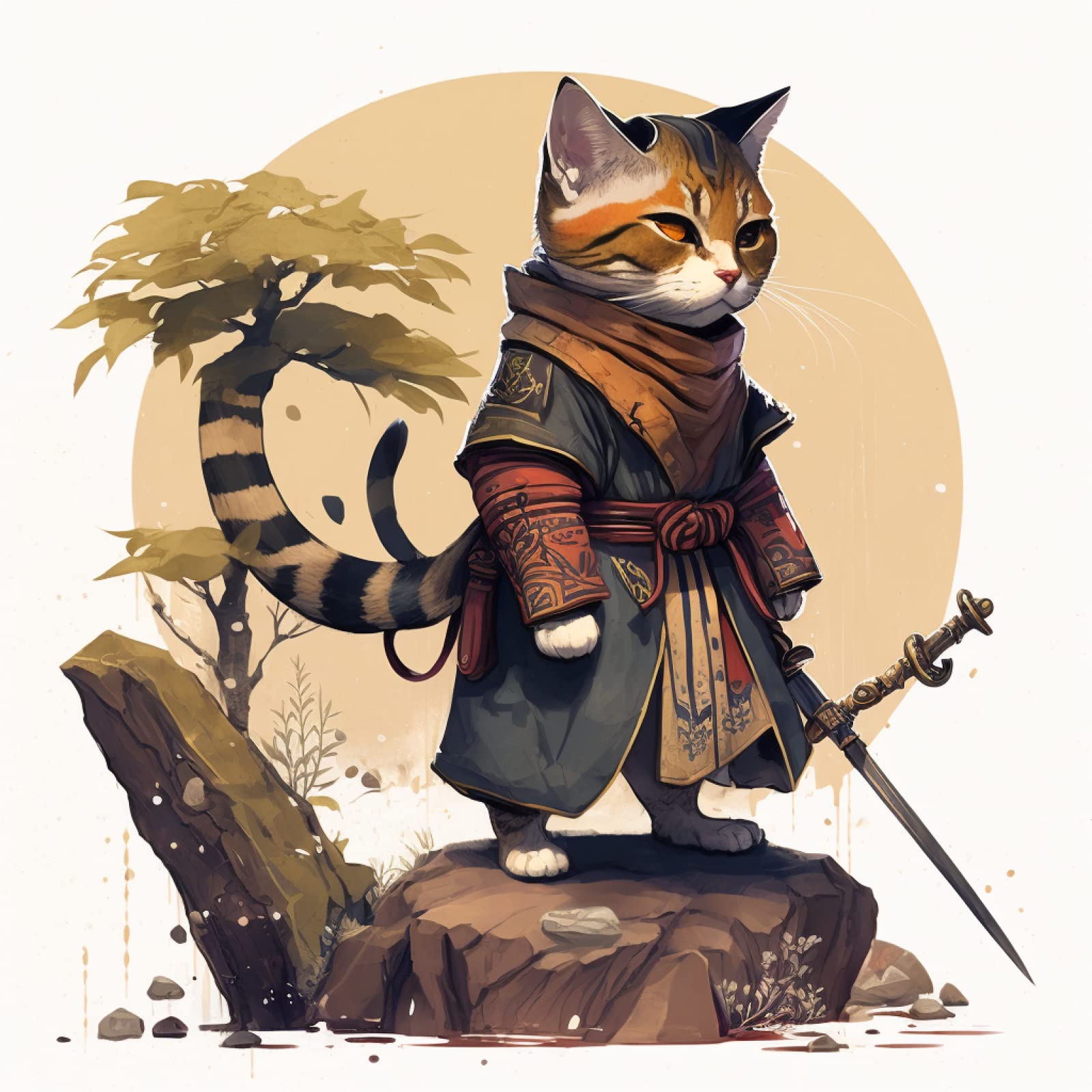 How To Draw A Warrior Cat On Paint